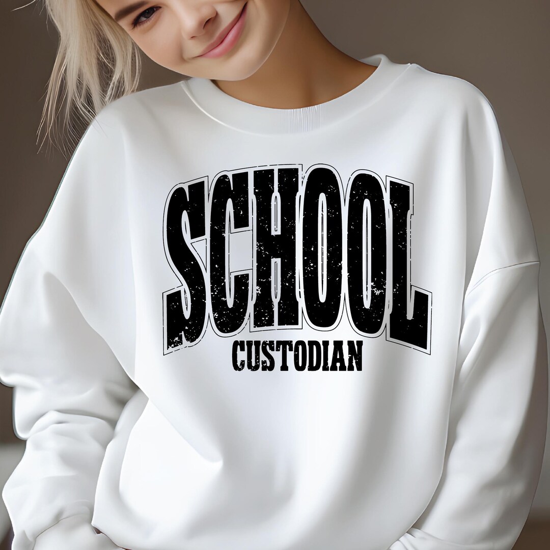 Custodian SVG PNG, Cleaning Lady Crew, School Custodian, School ...