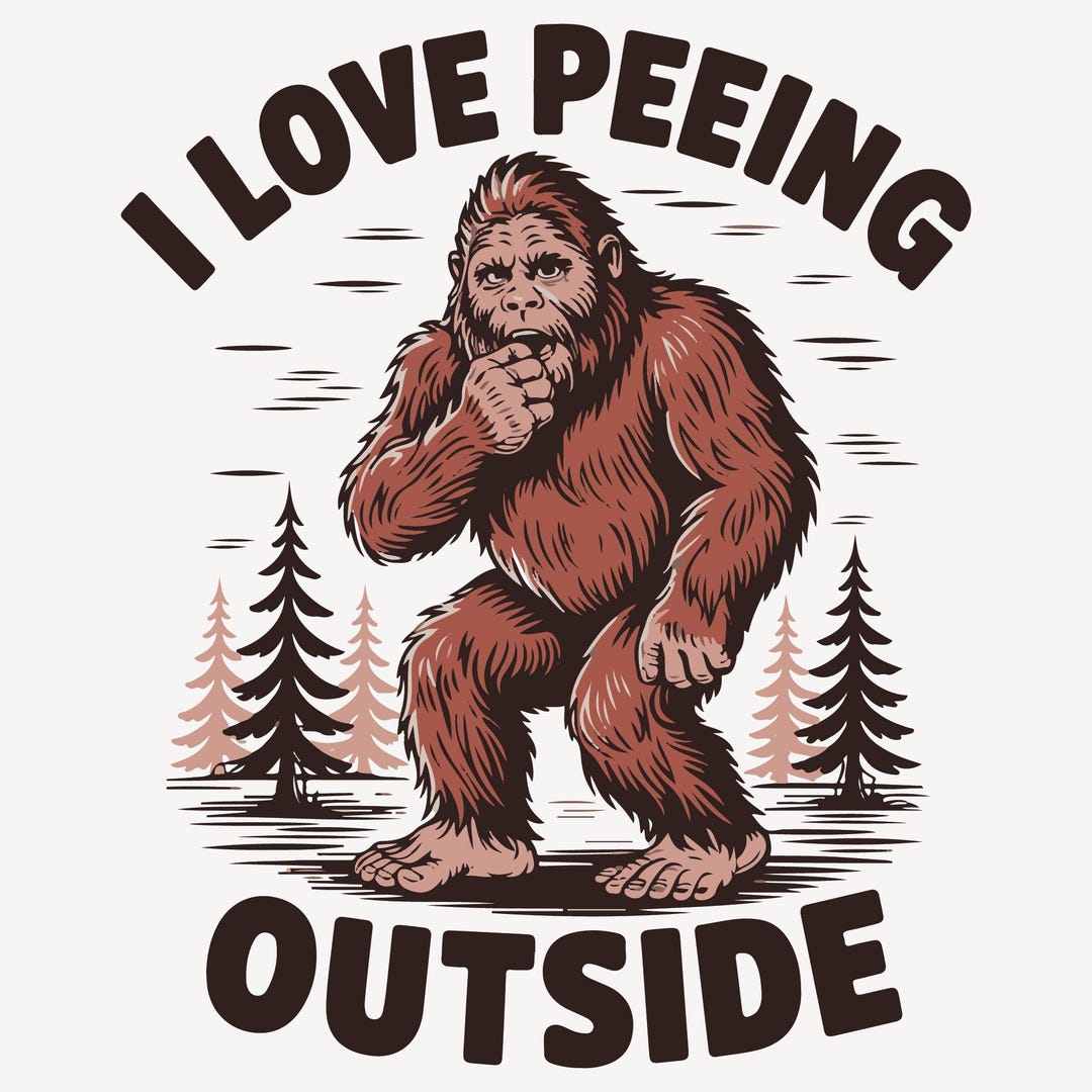 I Love Peeing Outside SVG PNG, Funny Camping Shirt Design, Humorous ...