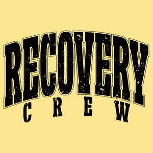 Recovery Crew Svg Png, Recovery Svg, Recovery Shirt Png, Rehab Quotes ...