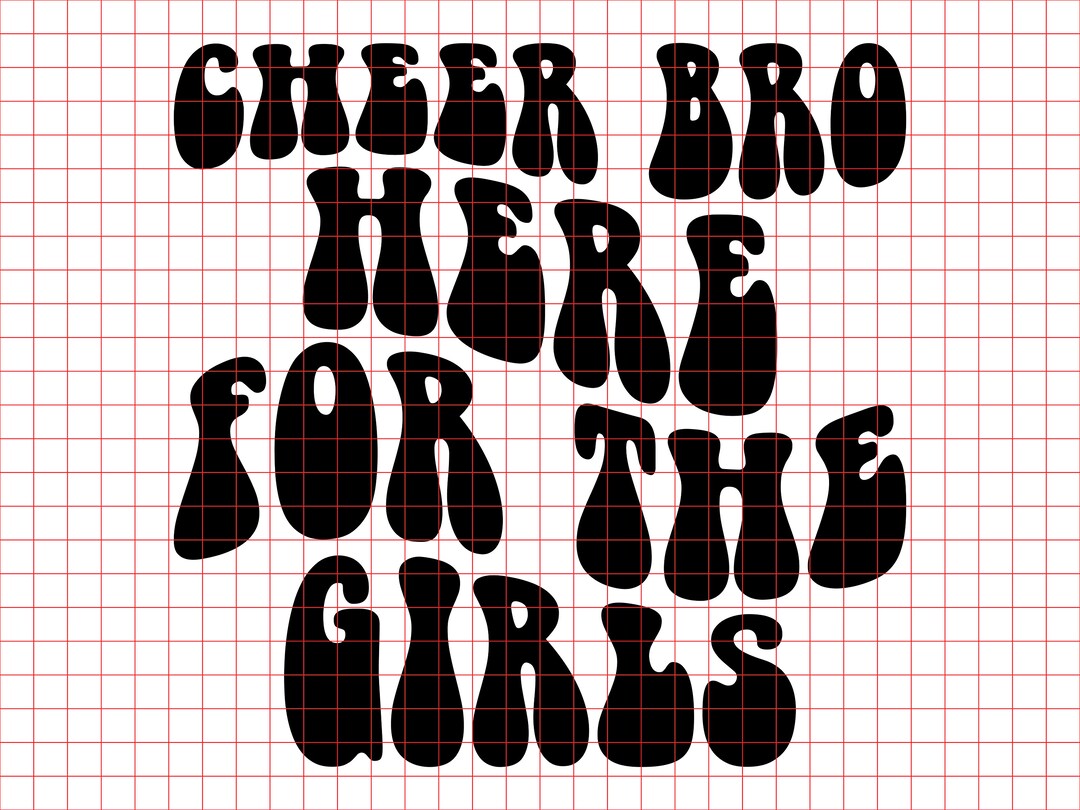 Cheer Bro Here for the Girls Svg Png Cut File Cheer Brother - Etsy
