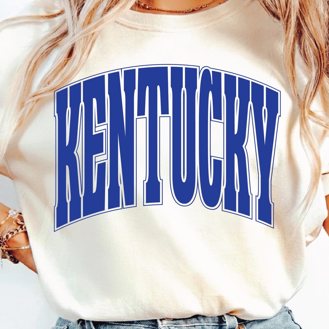 Kentucky SVG PNG, Varsity Text, Sublimation Design, Blue Kentucky Shirt ...