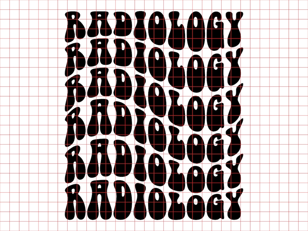 Radiology SVG PNG Cut File: Radiologic Technologist Design - Etsy