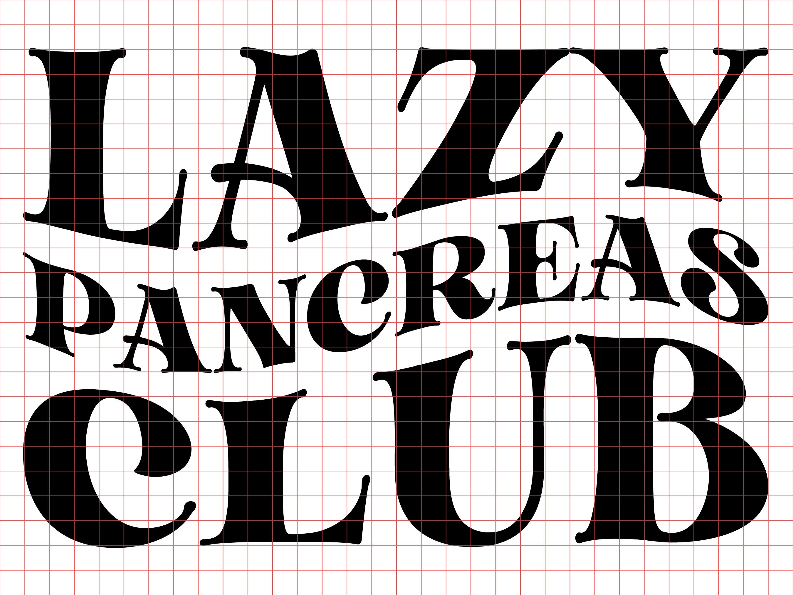 Lazy Pancreas Club SVG PNG Cut File Cricut Sublimation Design, Diabetes ...