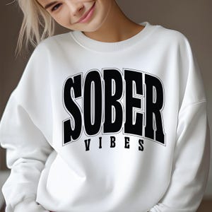 Sober Vibes Svg Png, Sobriety Shirt Svg, Sober Living Png, Recovery ...