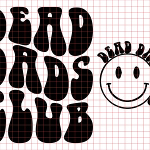 Dead Dads Club SVG PNG Cut File Sublimation, Best Dad Svg, Dad to Be ...