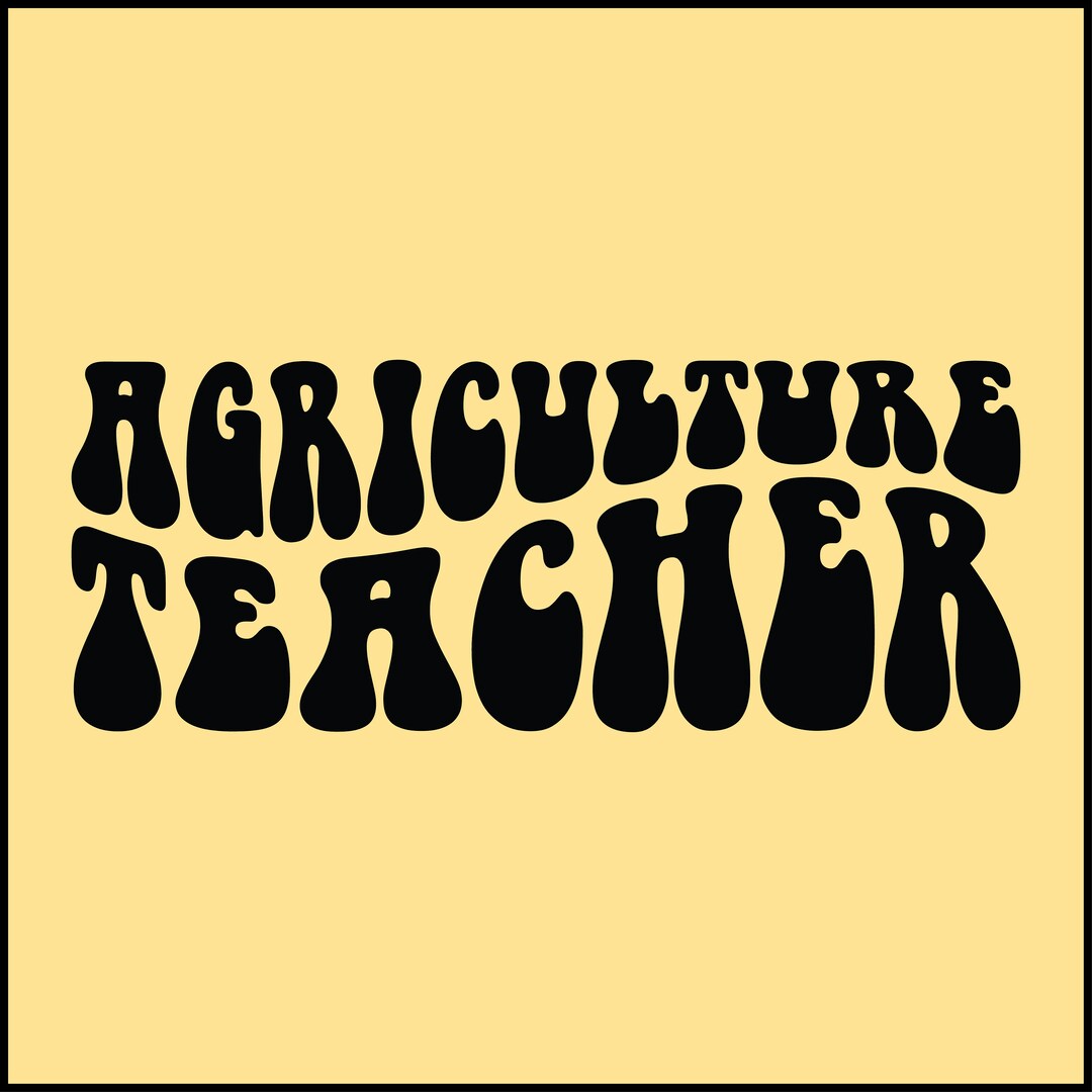 Agriculture Teacher SVG PNG Cut File Cricut Sublimation Design, Ag ...