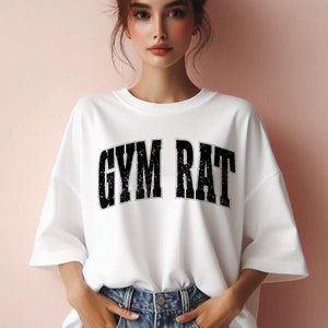 Gym Rat SVG PNG, Varsity Svg, Girls Who Lift Svg, Leg Day Svg, Workout ...