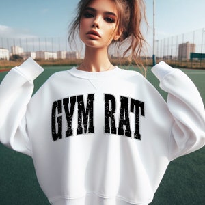 Gym Rat SVG PNG, Varsity Svg, Girls Who Lift Svg, Leg Day Svg, Workout ...