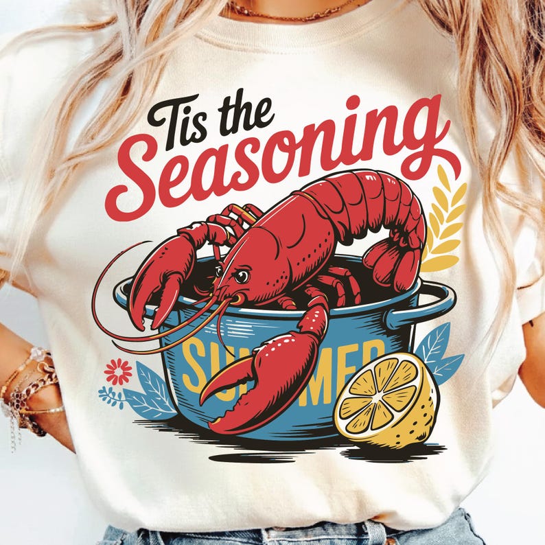 Crawfish Boil Season SVG PNG Cut File Sublimation, Funny Summer, Retro ...