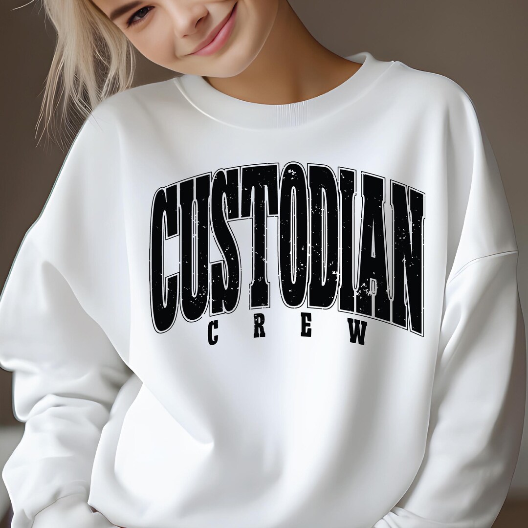 Custodian Crew SVG PNG, Janitor Shirt Png, Maintenance Worker ...