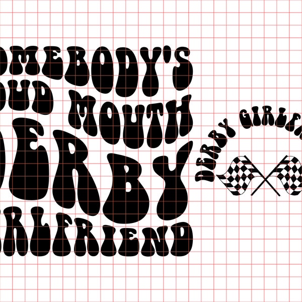 Somebodys Loud Mouth Race Mom - Etsy