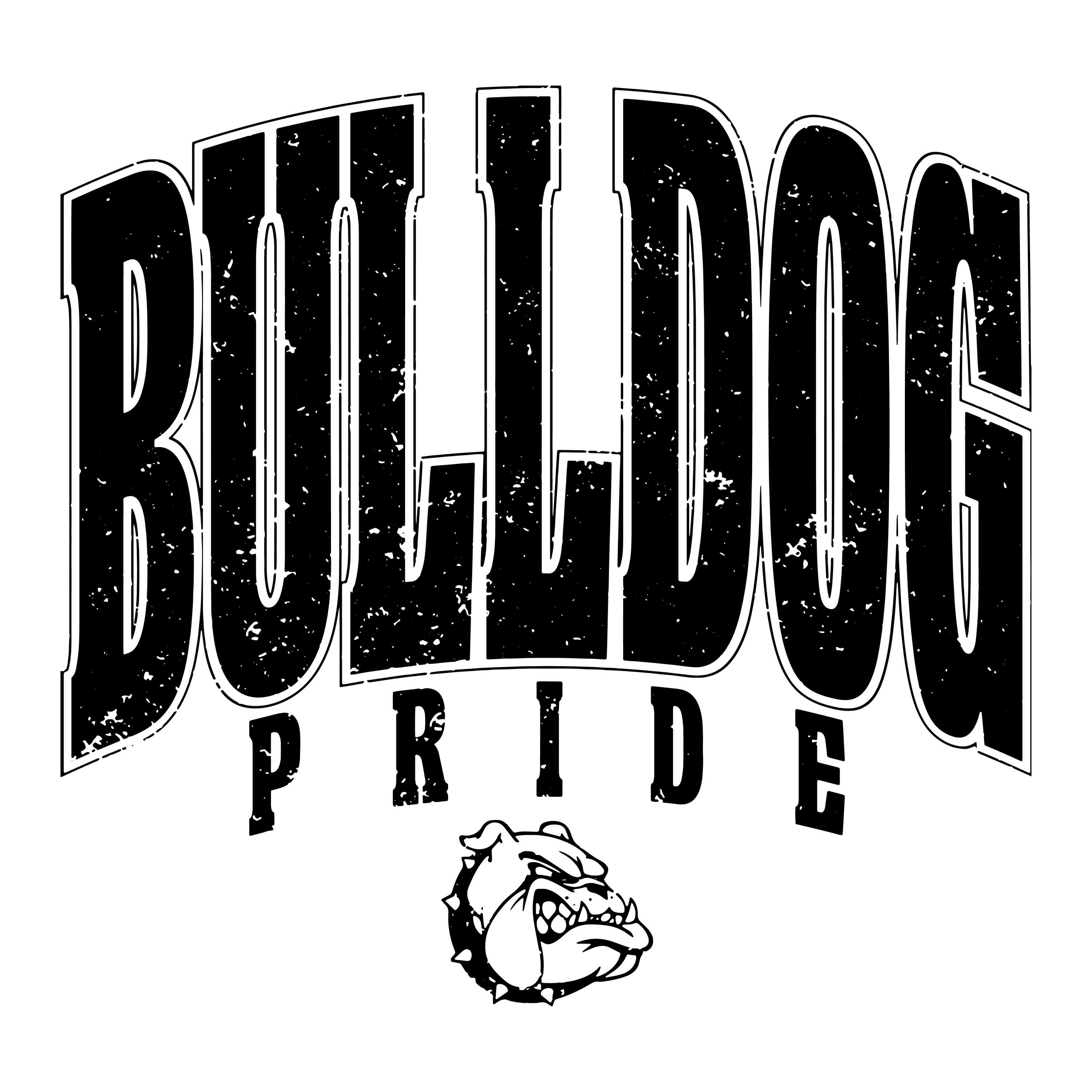 Bulldog Pride Svg PNG, Varisty Design, Bulldog Mascot Svg, Bulldog Team ...