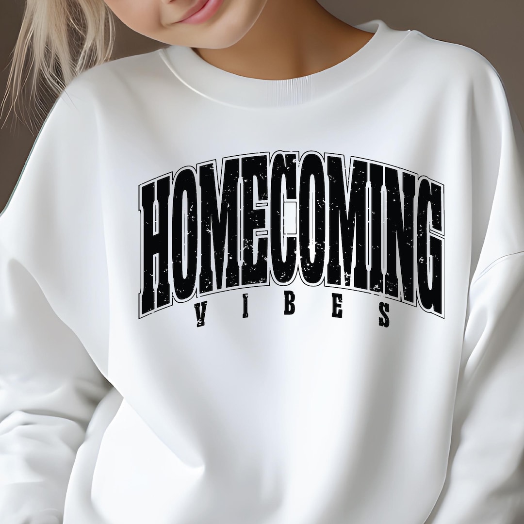 Homecoming Vibes Svg Png, Homecoming Shirt, Back to School Quote ...