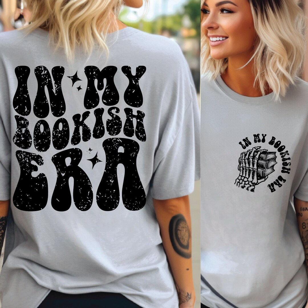 In My Bookish Era SVG PNG, Bookish Svg, Book Nerd Svg, Book Lover ...