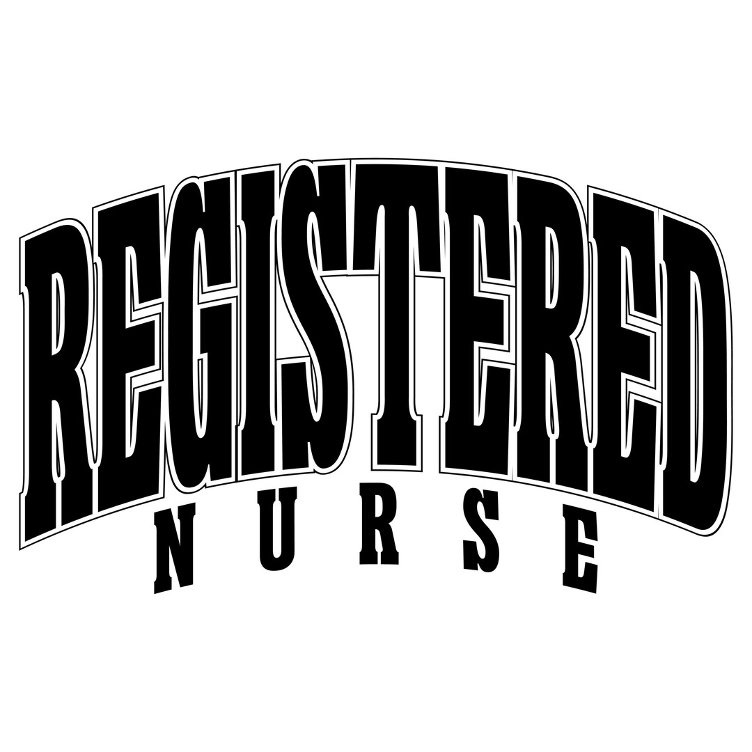 Registered Nurse Svg Png, RN Png Svg, Nurse Svg for Shirts, Nurse Life ...