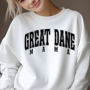 Great Dane Mama Svg Png, Great Dane Mom Svg Png, Big Dog Cut File, Dog ...