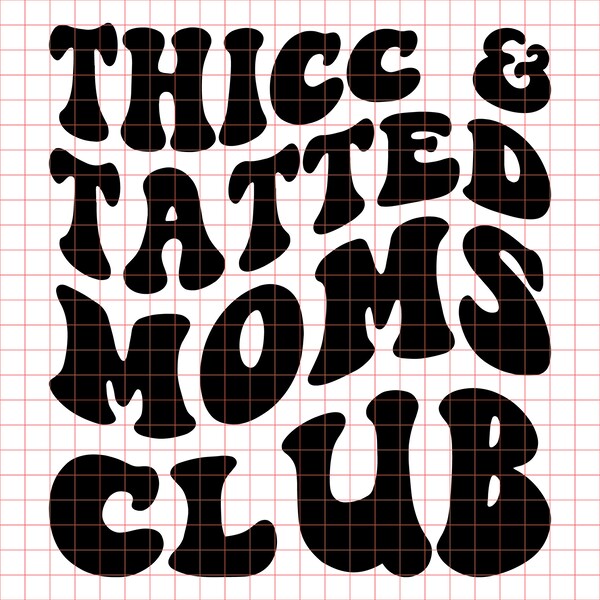 Thicc Mom Svg - Etsy Ireland