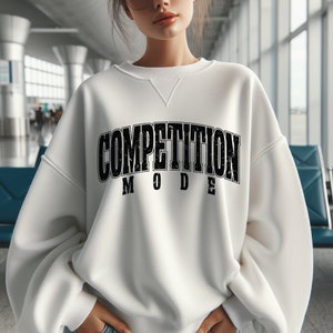 Competition Mode Svg Png Cheer Shirt Svg, Cheerleader Cut Files ...