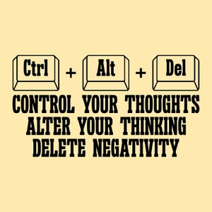 Ctrl Alt Del SVG PNG, Control Yourself, Alter Your Thinking, Delete ...