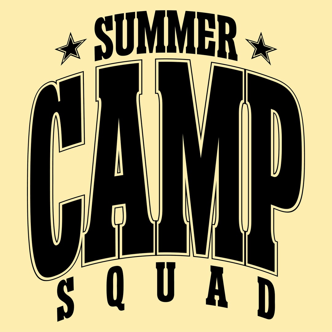 Summer Camp Squad Svg Png, Summer Camp Svg, Summertime Shirt Design ...