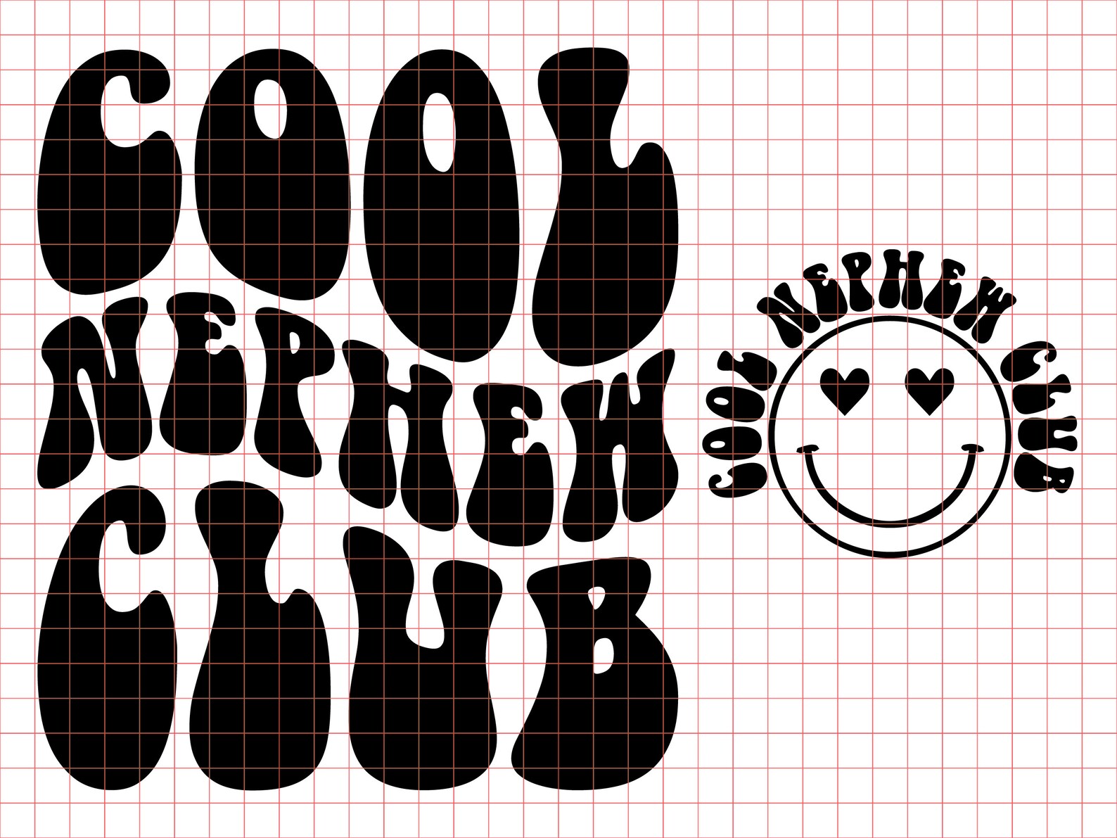Cool Nephew Club SVG PNG Cut File Cricut Sublimation, Nephews, Aunt to ...