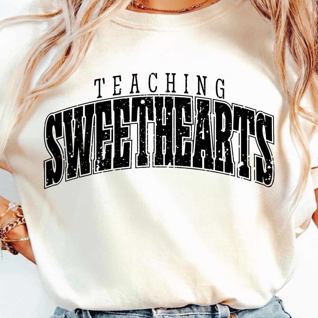 Teaching Sweethearts Svg Png, Teacher Valentine, Back to School ...