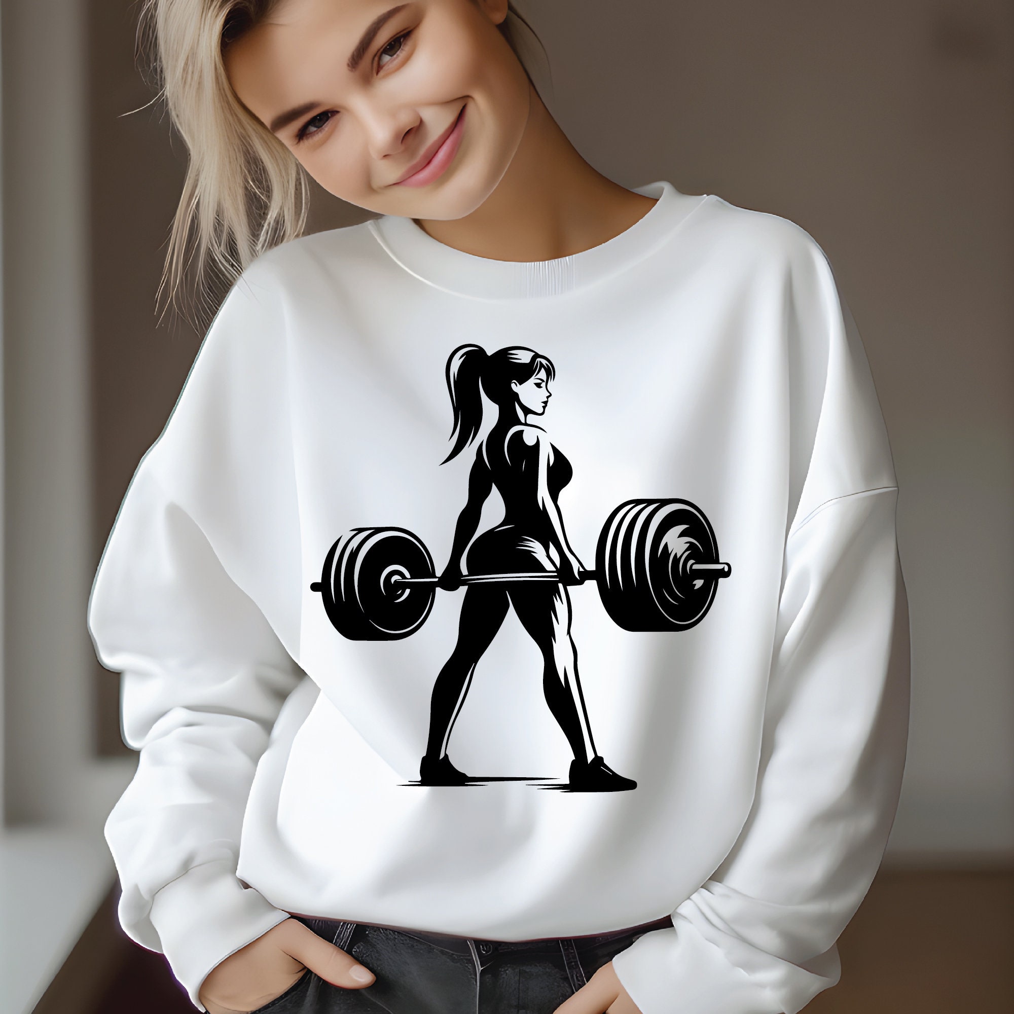 Fitness Girl Svg ,black Woman Svg, Workout SVG Bundle, Woman With ...