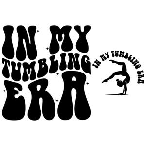 In My Tumbling Era SVG PNG, Gymnastics Svg, Tumbling Svg, Retro ...