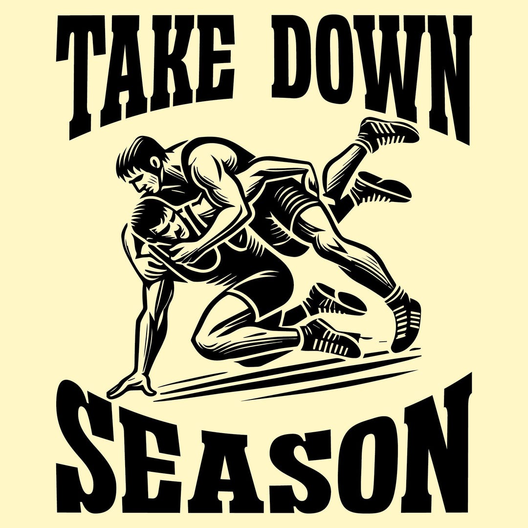 Take Down Season Svg PNG, Wrestling Svg Png, Wrestling Mom, Wrestling ...