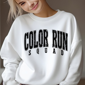 Color Run Squad Svg Png: Fun Run Shirt Design (digital Download) - Etsy
