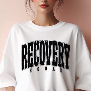 Recovery Squad Svg Png, Recovery Svg, Recovery Shirt Png, Rehab Quotes ...