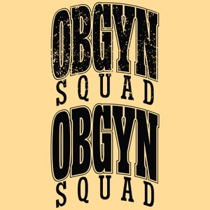 OBGYN Squad Svg Png, OB-GYN Squad Crew Team Shirt Mug Tumbler Png Gift ...