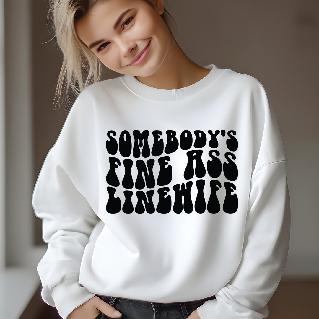 Linewife Svg: Funny Sarcastic Wavy Design (digital Download) - Etsy