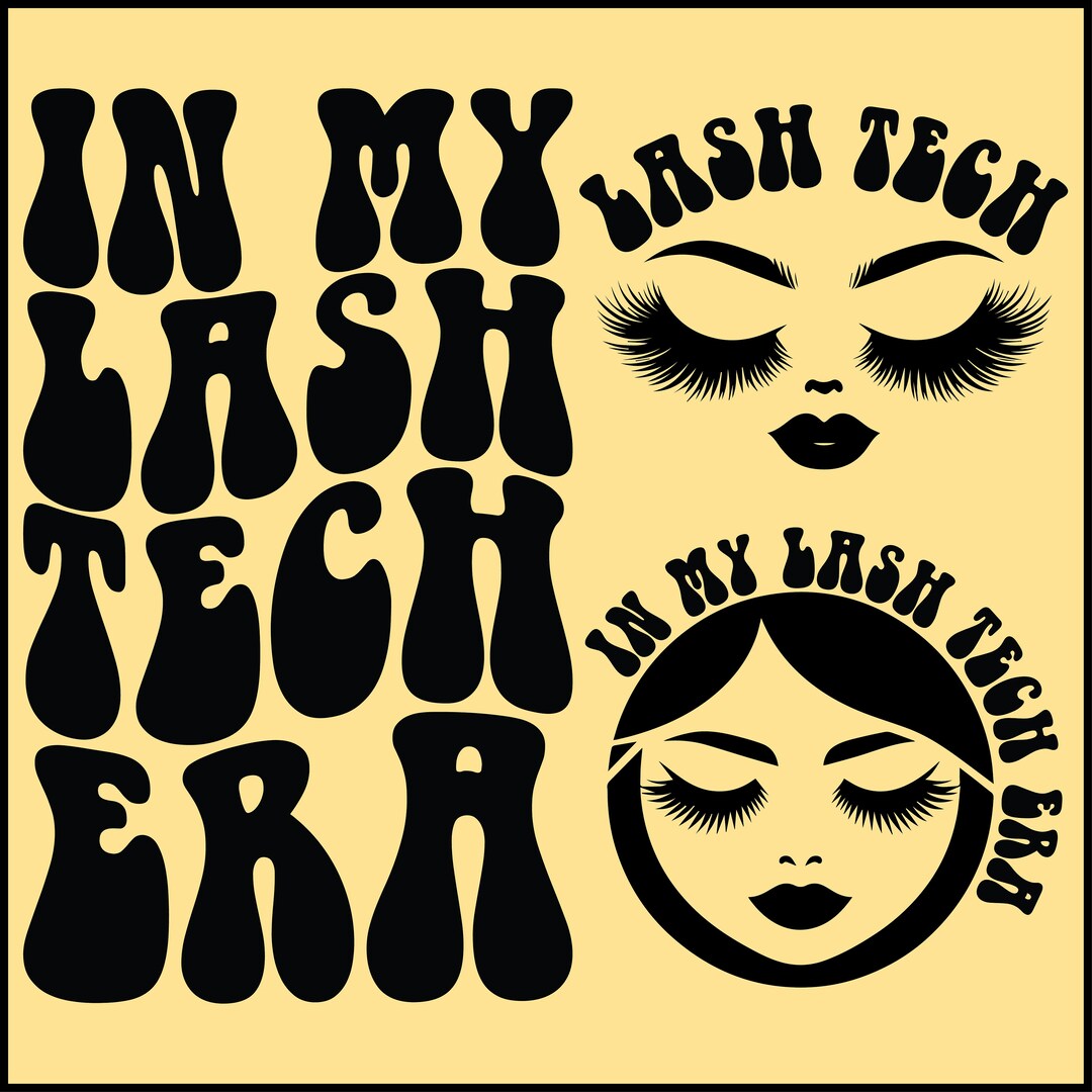 Lash Tech Svg Png, Cut File Design, Lash Addict Svg Lash Boss Gift for ...