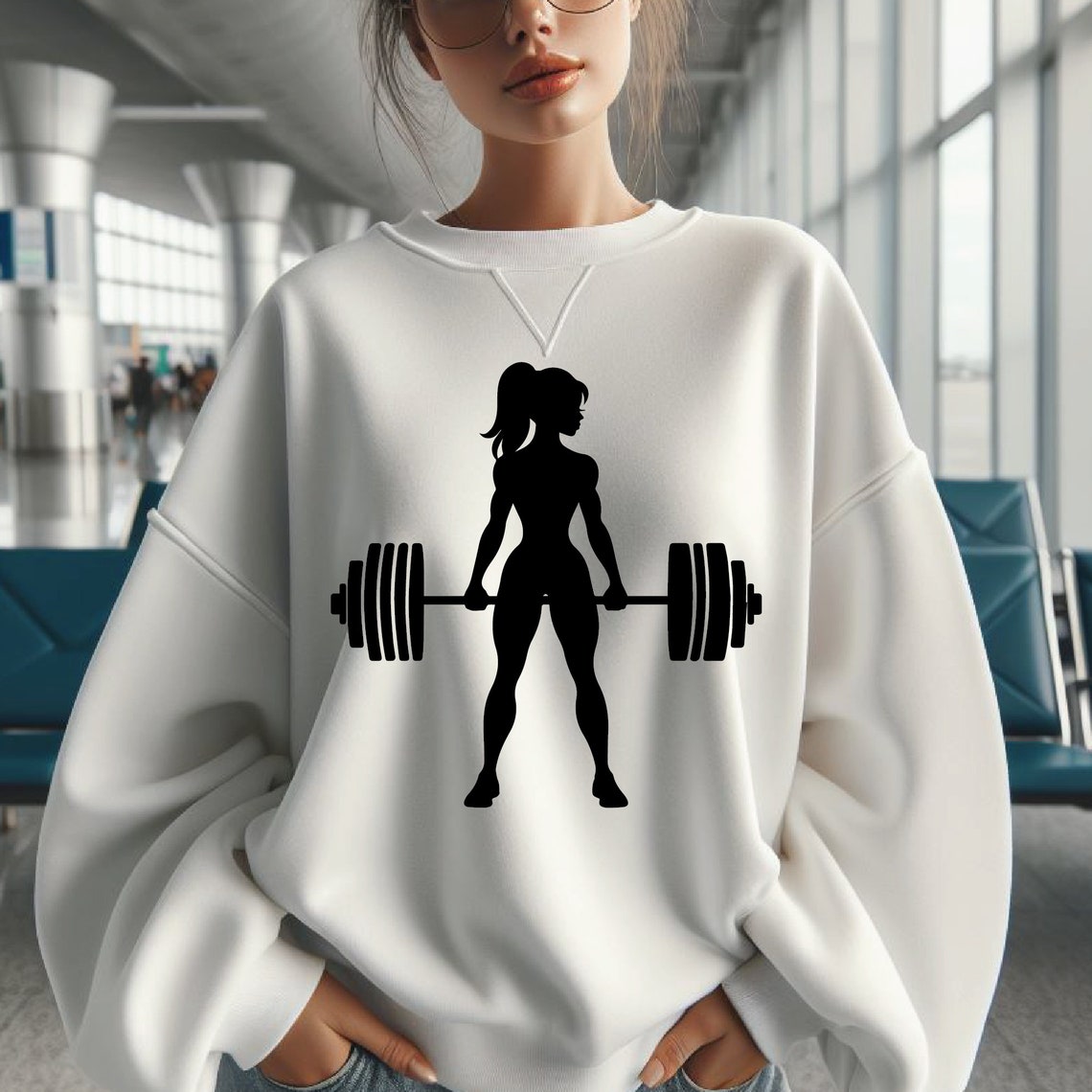 Fitness Girl Svg ,black Woman Svg, Workout SVG Bundle, Woman With ...