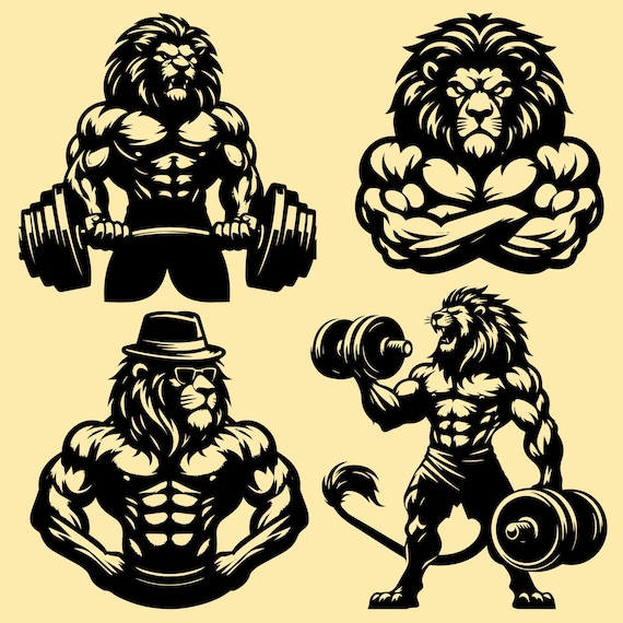Lion Gym Logo