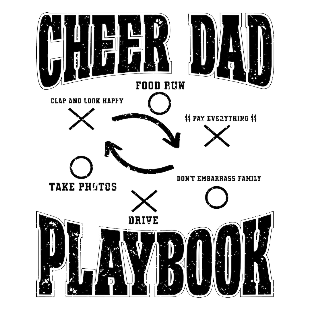 Funny Cheer Dad Png Svg, Cheer Dad Svg, Dad Life Svg, Cheerleader Dad ...