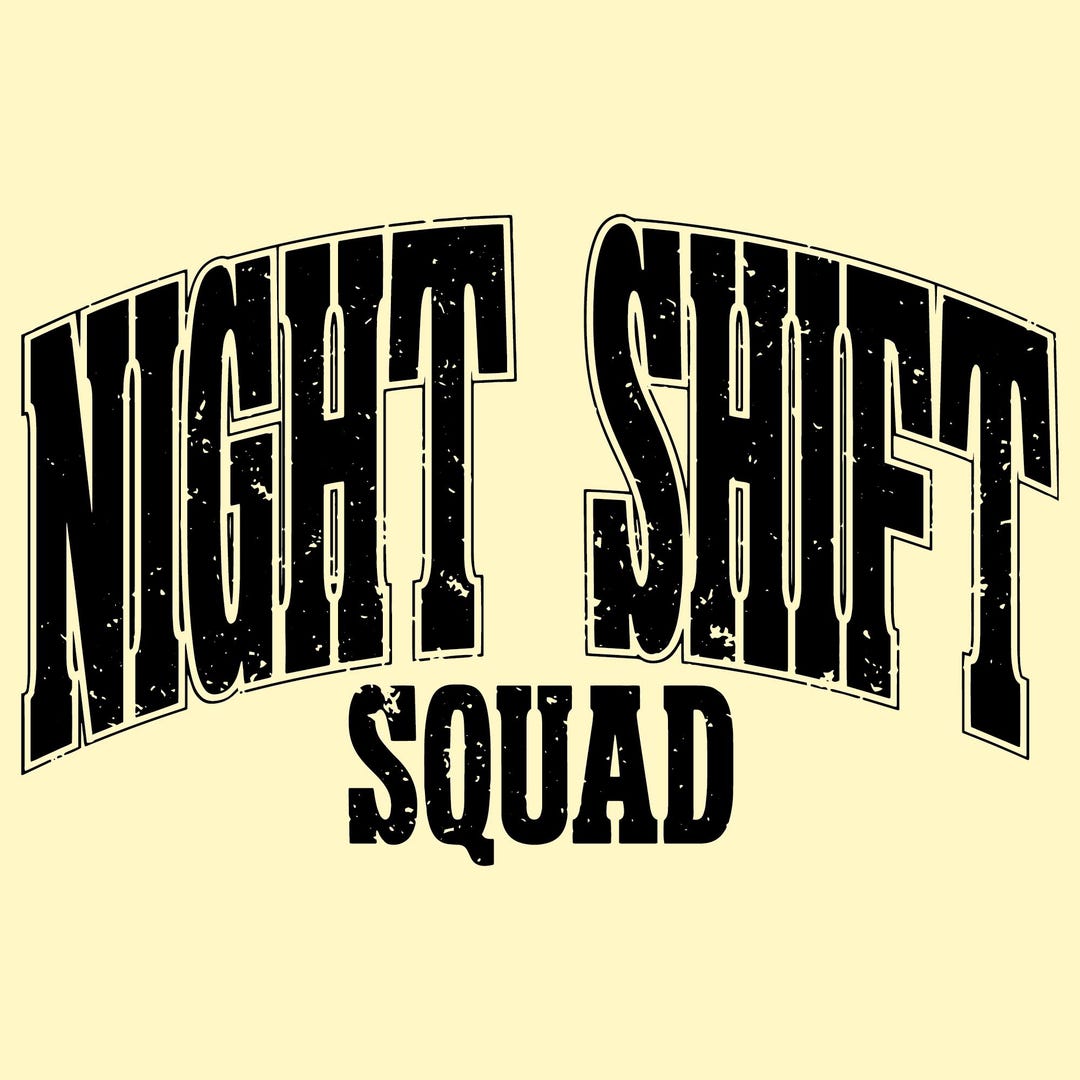 Night Shift Squad SVG PNG, Nursing Healthcare Svg, Team Night Shift Svg ...