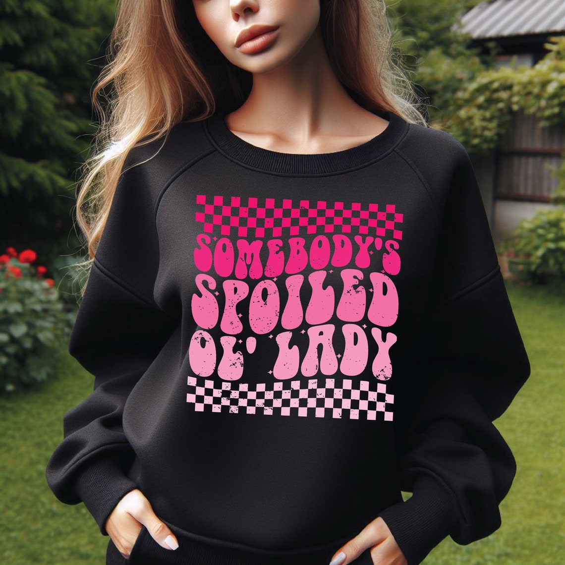 Somebody's Spoiled Ol' Lady Svg Png, Ol' Lady Svg Png, Women's Shirts ...