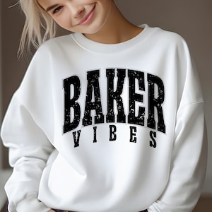 Baker Vibes Svg Png: Baking Shirt Cut File (digital Download) - Etsy