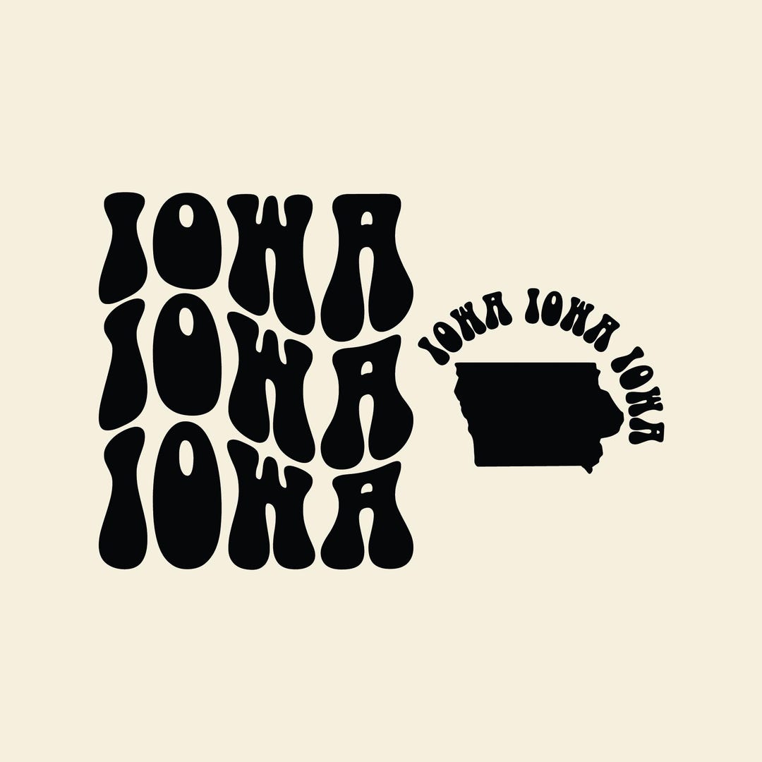 Iowa Svg Png Cut File, Iowa State, Love Iowa, Usa State, Travel States ...
