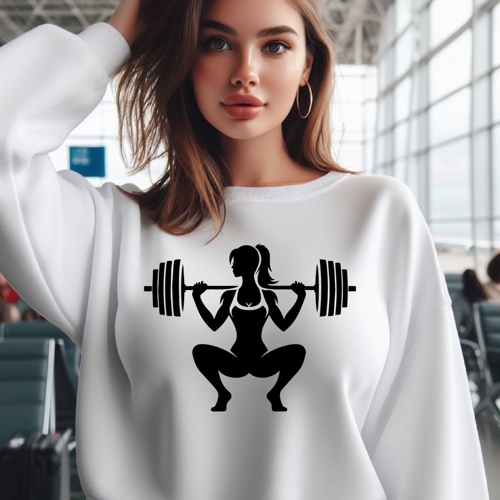 Fitness Girl Svg ,black Woman Svg, Workout SVG Bundle, Woman With ...