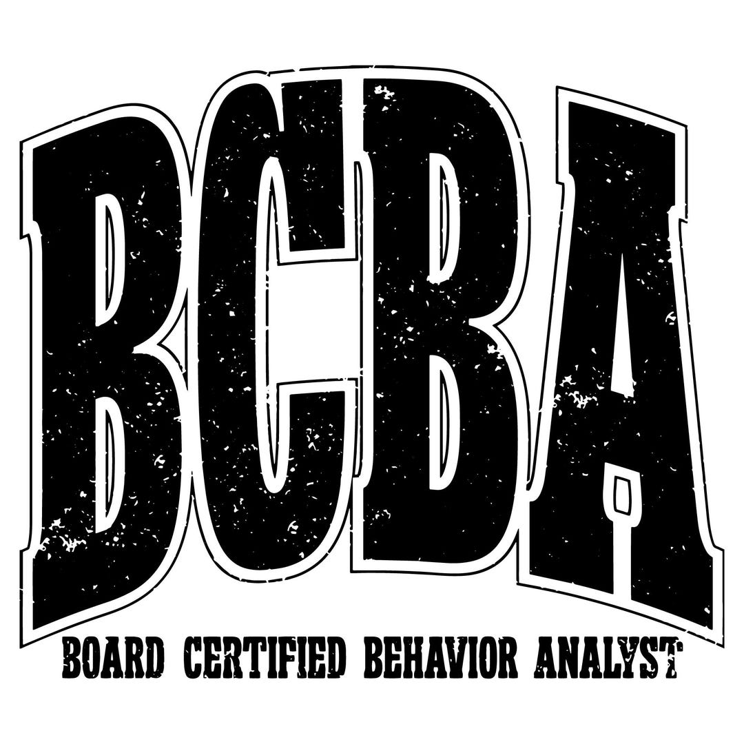 BCBA Board Certified Behavior Analyst SVG PNG, Varsity, Distressed ...