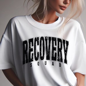Recovery Squad Svg Png, Recovery Svg, Recovery Shirt Png, Rehab Quotes ...