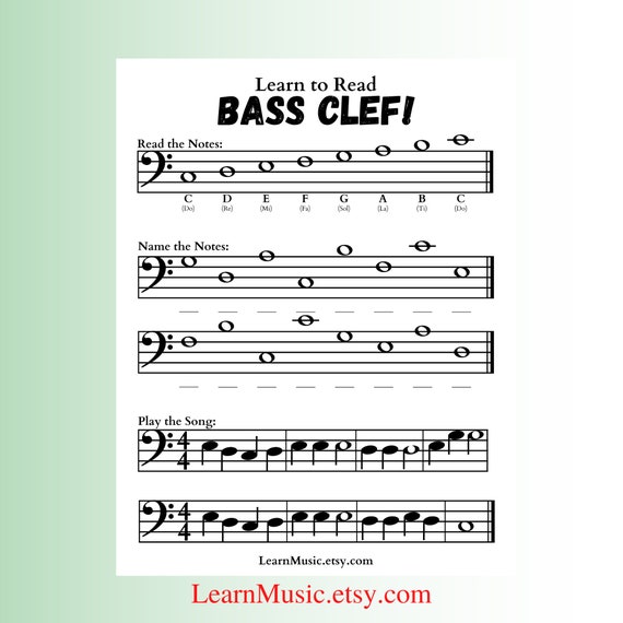 Bass Clef