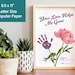Mothers Day Handprint Flower Craft for Kids Printable PDF, Personalized ...