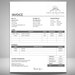 Labor and Materials Invoice With Built-in Customer List and Invoice ...