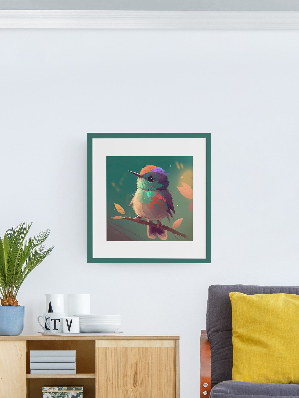 Digital Painted Colourful Bird6 DIGITAL DOWNLOAD - Etsy