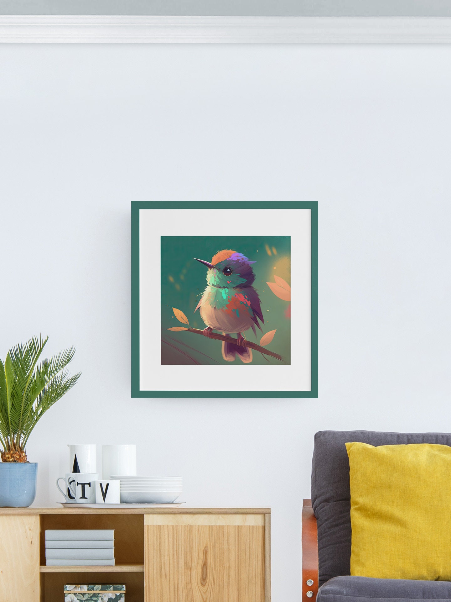 Digital Painted Colourful Bird6 DIGITAL DOWNLOAD - Etsy