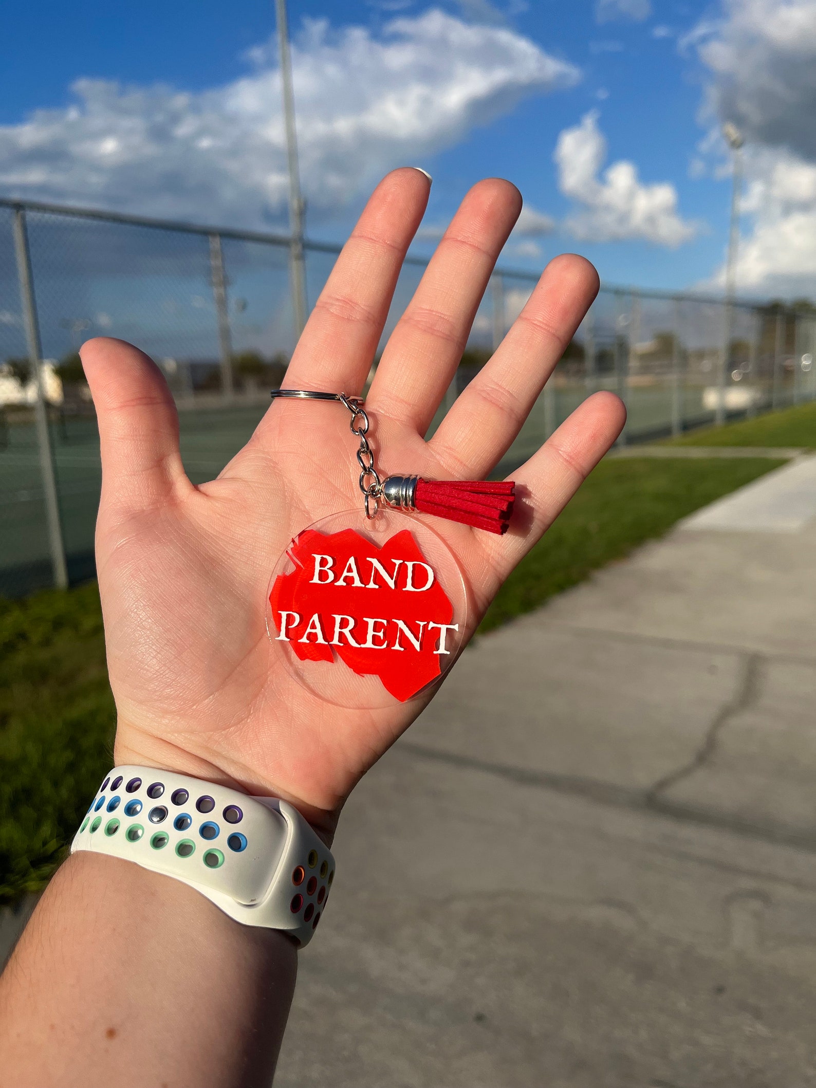 Customizable Band Keychain - Etsy